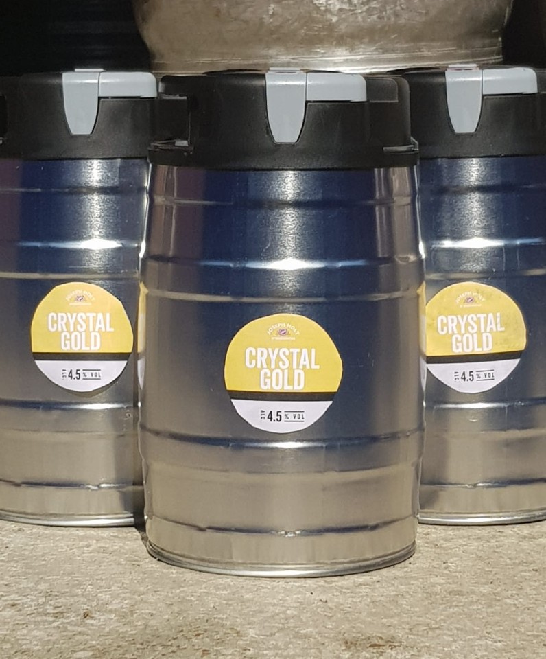 Buy Crystal Gold Lager 5L Mini Keg - Joseph Holt